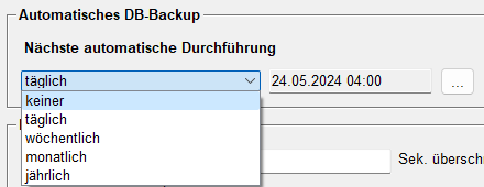 Registerkarte Einstellungen