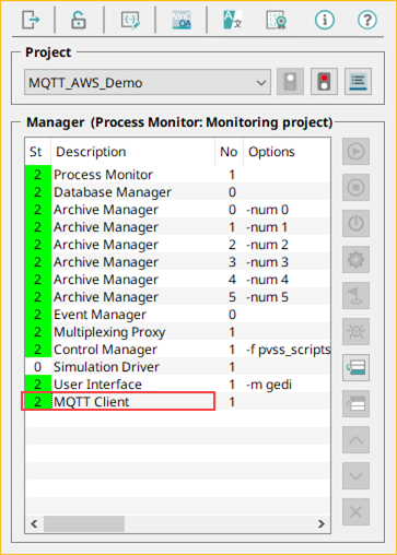 WinCC OA Configuration